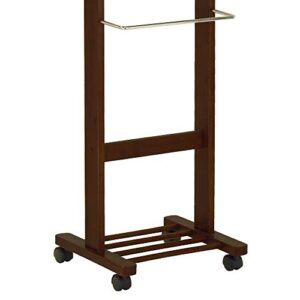 Winsome Trading, Inc. Vanity Valet Stand, Walnut