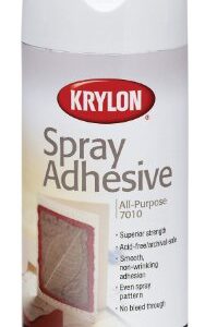 Krylon K07010 11-Ounce All-Purpose Spray Adhesive , White