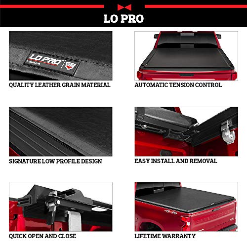 TruXedo Lo Pro Soft Roll Up Truck Bed Tonneau Cover | 520601 | Fits 2005 - 2016 Honda Ridgeline 5' Bed (60")