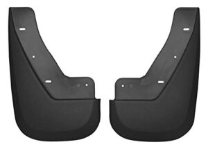 husky liners mud guards | rear mud guards – black | 57781 | fits 2007-2014 cadillac escalade/chevrolet tahoe/gmc yukon denali w/o dual exhaust 2 pcs