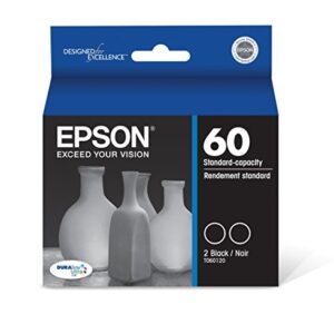 Epson T060120-D2 DURABrite Ultra Dual Black Standard Capacity -Cartridge -Ink