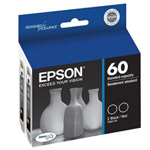 Epson T060120-D2 DURABrite Ultra Dual Black Standard Capacity -Cartridge -Ink