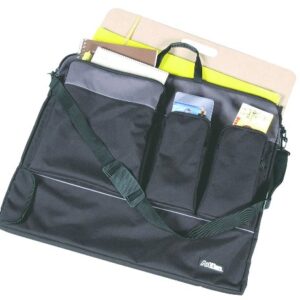 ArtBin Tote Folio- Black/Charcoal Artist Portfolio, 8000SA