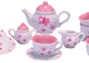 Schylling Butterfly Porcelain Tea Set