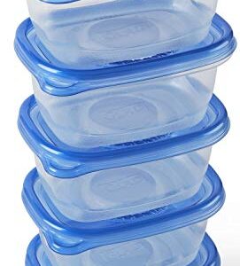 Glad Food Storage Containers, 24 oz, 5 Count