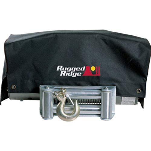 Rugged Ridge 15102.02 Winch Cover , Black