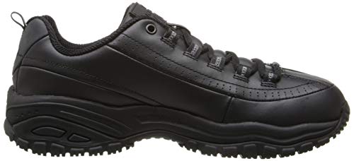 Skechers womens Soft Stride-softie health care and food service shoes, Black, 8 Wide US