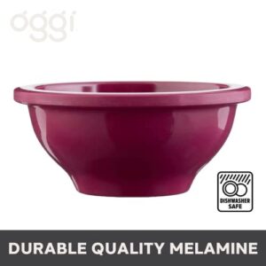 Oggi Melamine 6-Piece Pinch Bowl Set, Assorted Colors