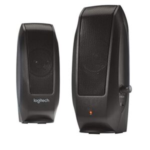 Logitech S120 2.0 Stereo Speakers, Black