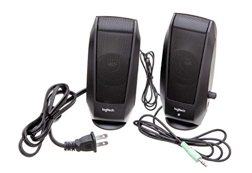 Logitech S120 2.0 Stereo Speakers, Black