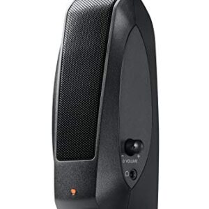 Logitech S120 2.0 Stereo Speakers, Black