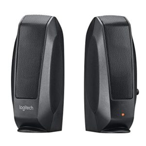 Logitech S120 2.0 Stereo Speakers, Black