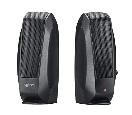 Logitech S120 2.0 Stereo Speakers, Black