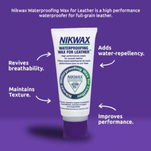 Nikwax Waterproofing Wax for Leather , 3.4 oz