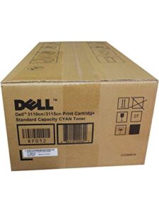 dell rf012 3110 3115 toner cartridge (cyan) in retail packaging