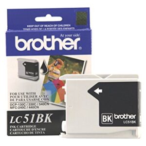 Brother Innobella LC51BK -Ink Cartridge, 500 Page Yield, Black