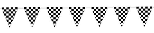 Checkered Pennant Banner Party Accessory (1 count) (1/Pkg)