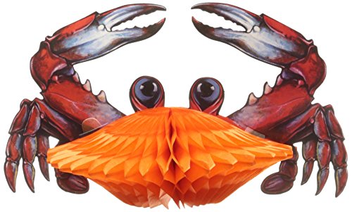 Tissue Crab Party Accessory (1 count) (1/Pkg)