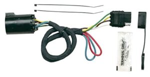 hopkins 41155 plug-in simple vehicle wiring kit, black