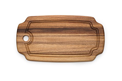 Ironwood Gourmet Rectangular Pinehurst Serving Board, Acacia Wood