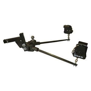 blue ox bxw1000 swaypro weight distributing hitch 1000lb tongue weight for standard coupler with clamp-on latches