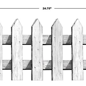 Picket Fence Cutouts Party Accessory (1 count) (3/Pkg)