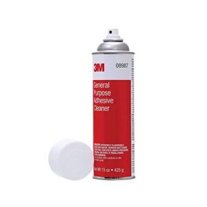 3m general purpose adhesive cleaner, 08987, removes adhesive residue, gentle on paint/vinyl/fabric, 15 fl oz