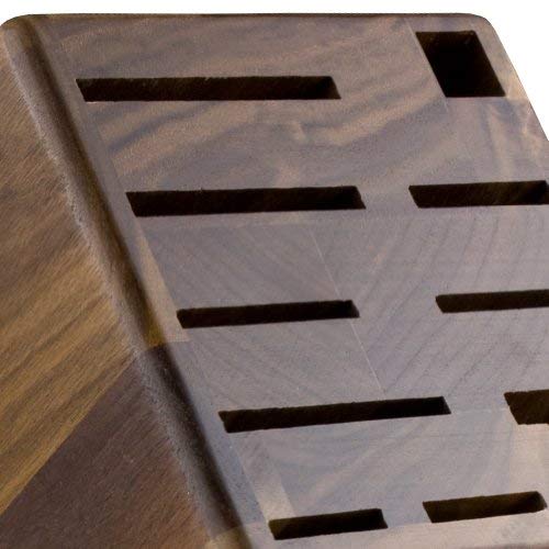 Wusthof Block Knife Storage, One Size, Walnut