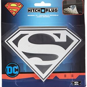 Plasticolor 2225 Billet Aluminum Superman Logo Truck SUV Hitch Cover - 2" and 1.25"