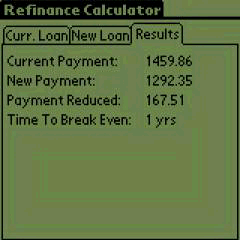 Refinance Calculator