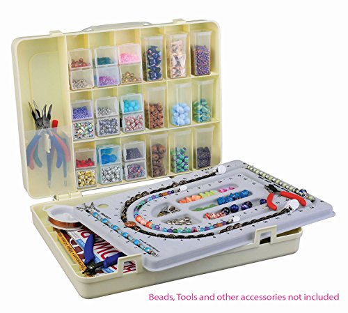 Bead Buddy Complete Beadcrafter's Workstation And Organizer-Beading Supplies-Jewelry Making Supplies And Storage