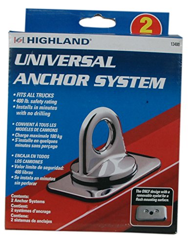 Highland (1340000) Chrome Universal Anchoring System - 2 piece