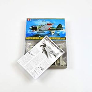 Tamiya Models Mitsubishi A6M3 Zero Fighter Model Kit