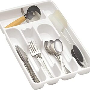 Rubbermaid Cutlery Tray, Small, White