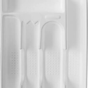 Rubbermaid Cutlery Tray, Small, White