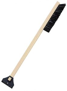 mallory 203 25″ wood snow brush