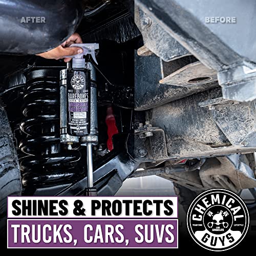 Chemical Guys TVD_104_16 Bare Bones Premium Dark Shine Spray for Undercarriage, Tires and Trim, Safe for Cars, Trucks, Motorcycles, RVs & More, 16 fl oz