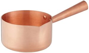 mauviel made in france m’passion 2194.14 copper 1.2-quart sugar saucepan with copper handle