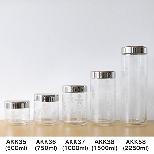 Alessi Girotondo Jar, Silver