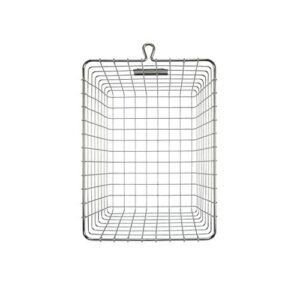 Spectrum Diversified Wire Storage Basket Small, Chrome, Pack of 1