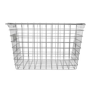 Spectrum Diversified Wire Storage Basket Small, Chrome, Pack of 1