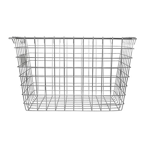 Spectrum Diversified Wire Storage Basket Small, Chrome, Pack of 1