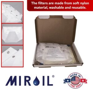 Miroil | RB5FS Fryer Filter Bag Only | MirOil EZ Flow Filter Bag | Part 12751| Use to Filter Fry Oil | Suitable for 40 lb or 50 Qt Polishing Oil | Durable, Easy to Clean with Hot Water | No Frame inc