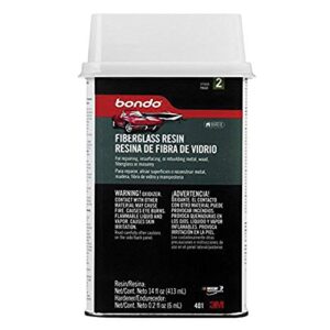 3m 401 bondo fiberglass resin – 0.9 pint