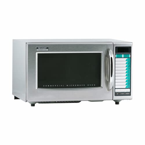 Sharp Medium-Duty Commercial Microwave Oven (15-0429) R-21LVF1 Cubic Feet