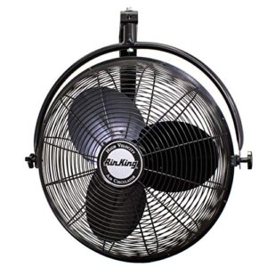 air king 9020 1/6 hp industrial grade wall mount fan, 20-inch,black