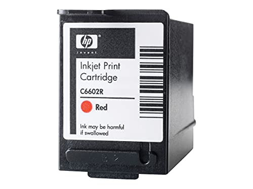 HP Red Reduced Height Original Ink Cartridge (C6602R)