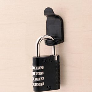 Padlockable Cam Lock 7840-US19, Matte Black Finish