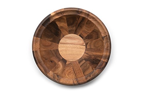 Ironwood Gourmet Large Salinas Standard Salad Bowl, Acacia Wood