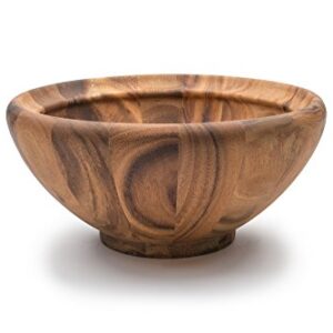 Ironwood Gourmet Large Salinas Standard Salad Bowl, Acacia Wood